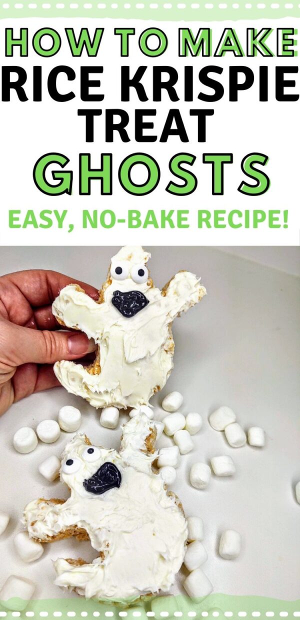 Ghost Rice Krispie Treats | OverThePartyTable