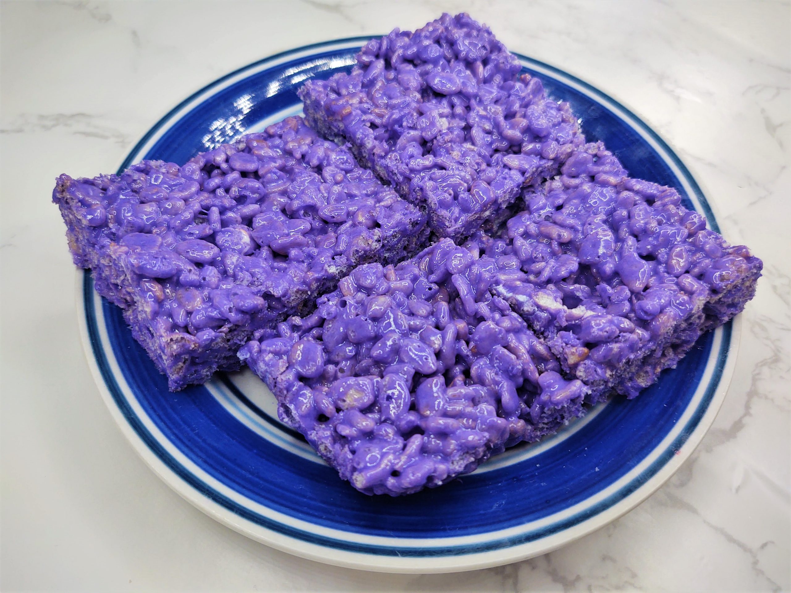 Purple Rice Krispie Treats | Party Planning