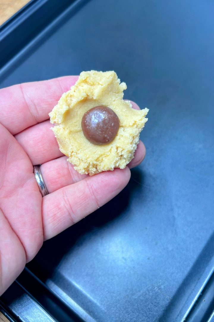 Milk Dud Cookies | OverThePartyTable