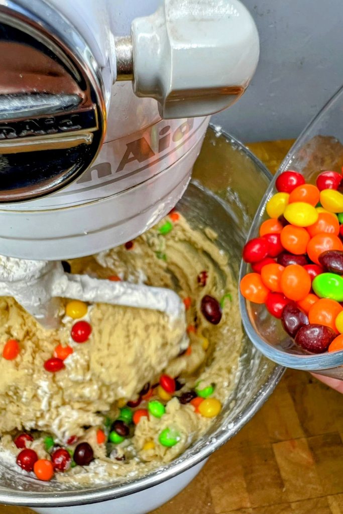 Skittles Cookies | OverThePartyTable