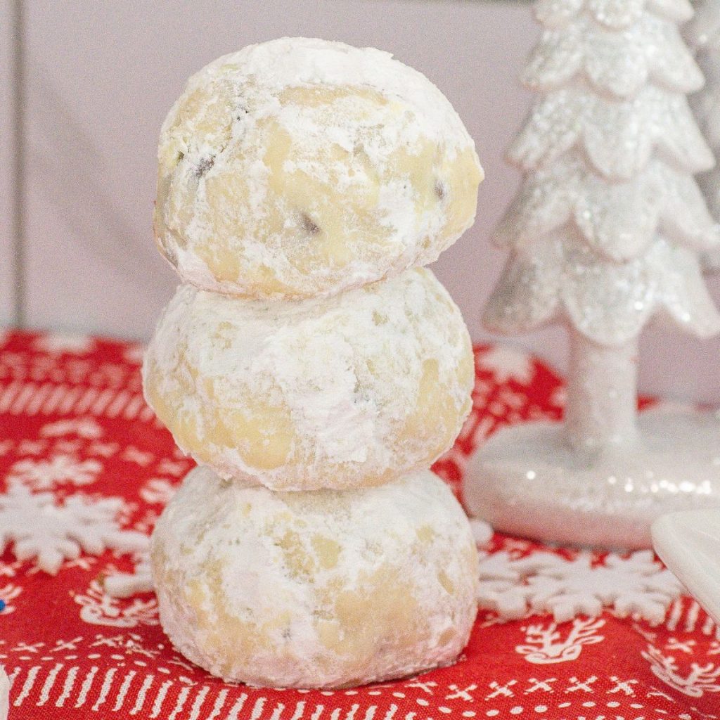 Nut Free Snowball Cookies | OverThePartyTable