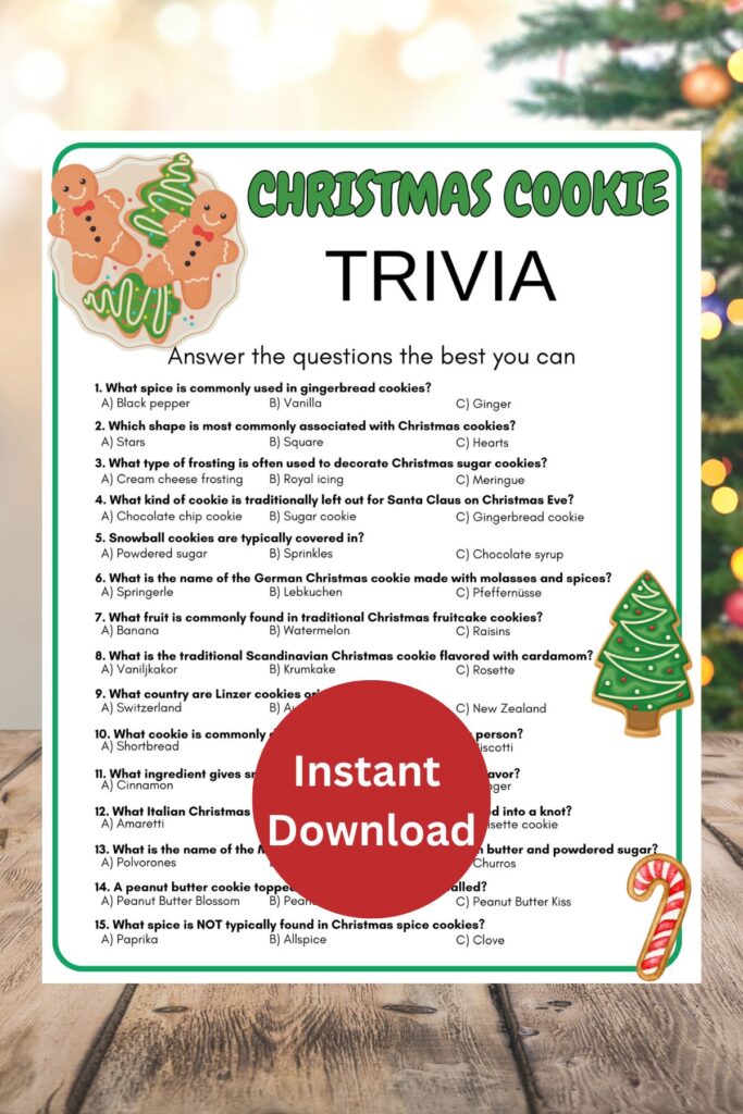7+ Christmas Trivia Games to Keep Everyone Having Fun | OverThePartyTable