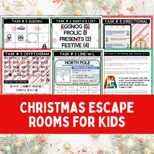 5+ Christmas Escape Rooms To Keep Kids Busy During the Holidays ...