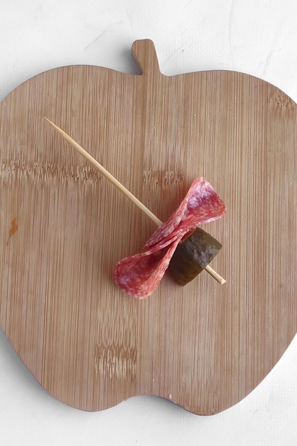 Christmas Tree Salami Appetizers | OverThePartyTable