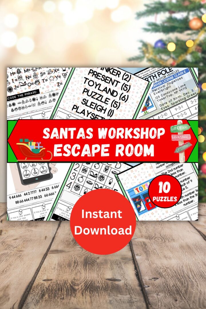 5+ Christmas Escape Rooms To Keep Kids Busy During the Holidays ...