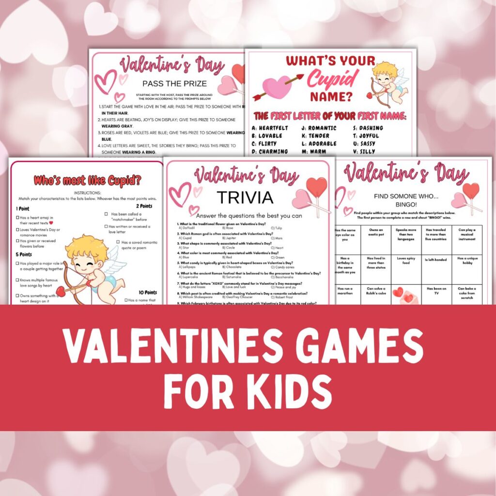 Valentine’s Party Games Kids Will Love | OverThePartyTable