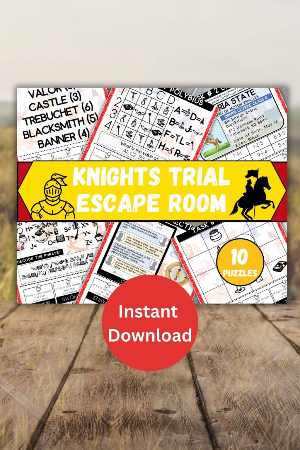 Classroom Escape Rooms for Kids (No Prep Needed) | OverThePartyTable