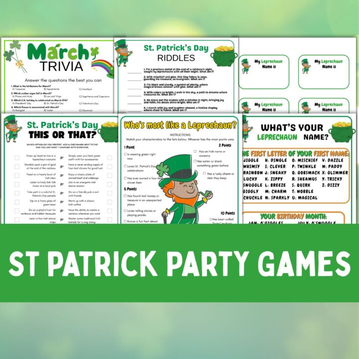 6+ St. Patrick’s Day Games Everyone Will Love | OverThePartyTable